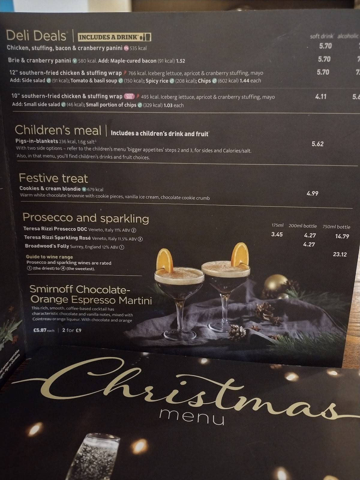 Menu at The Dominie Cross - JD Wetherspoon pub & bar, Retford