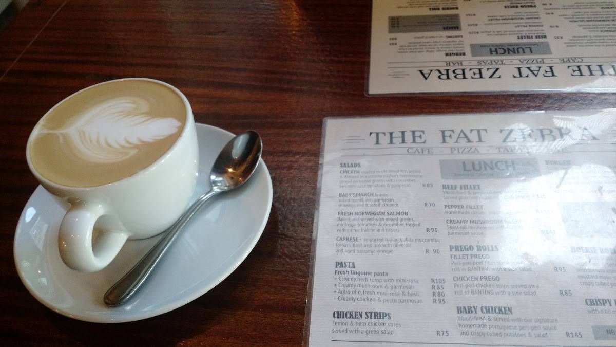 Menu at The Fat Zebra Linden cafe, Randburg, 71 7th St