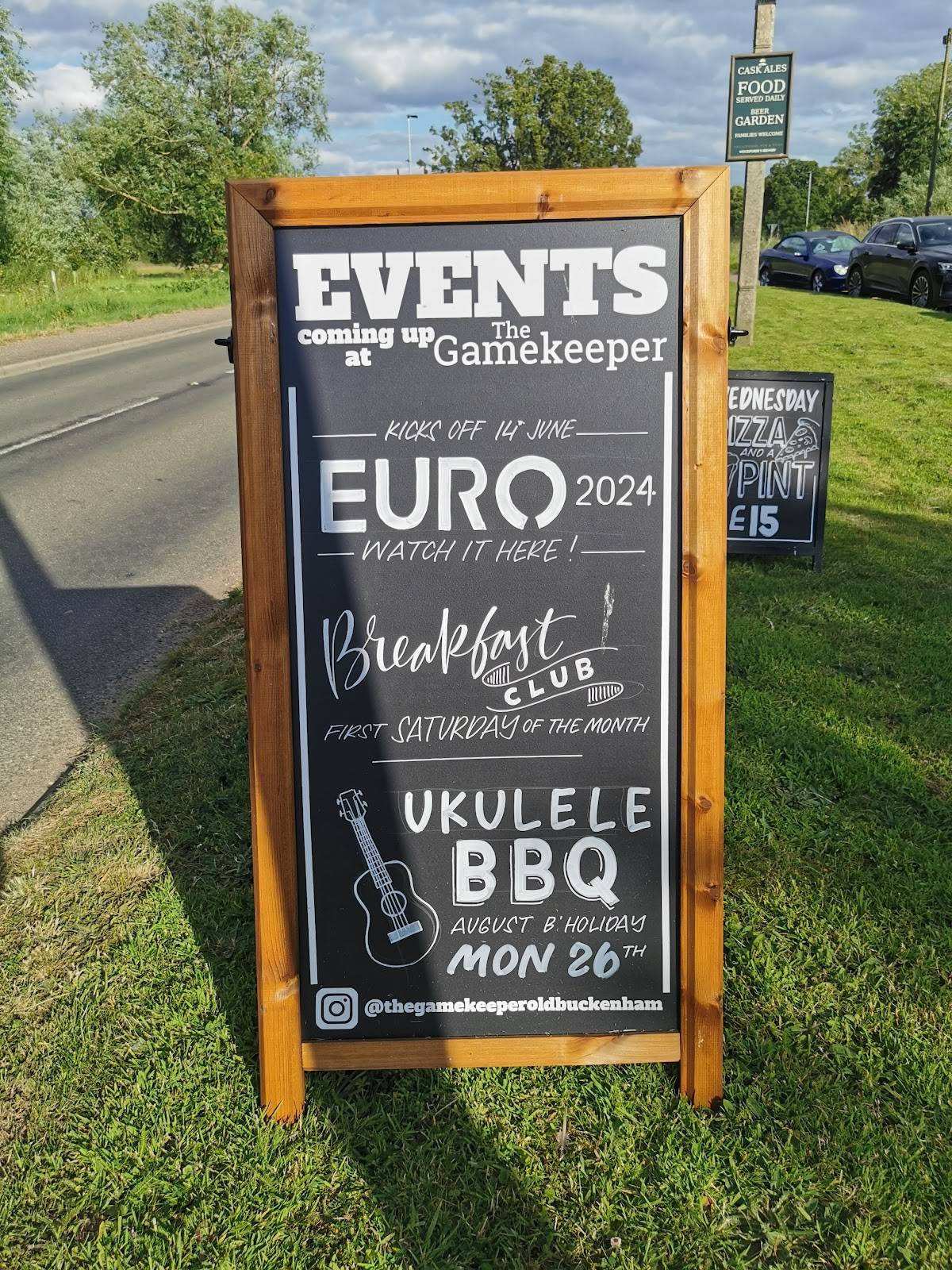 Menu at The Gamekeeper pub & bar, Attleborough, The Grn