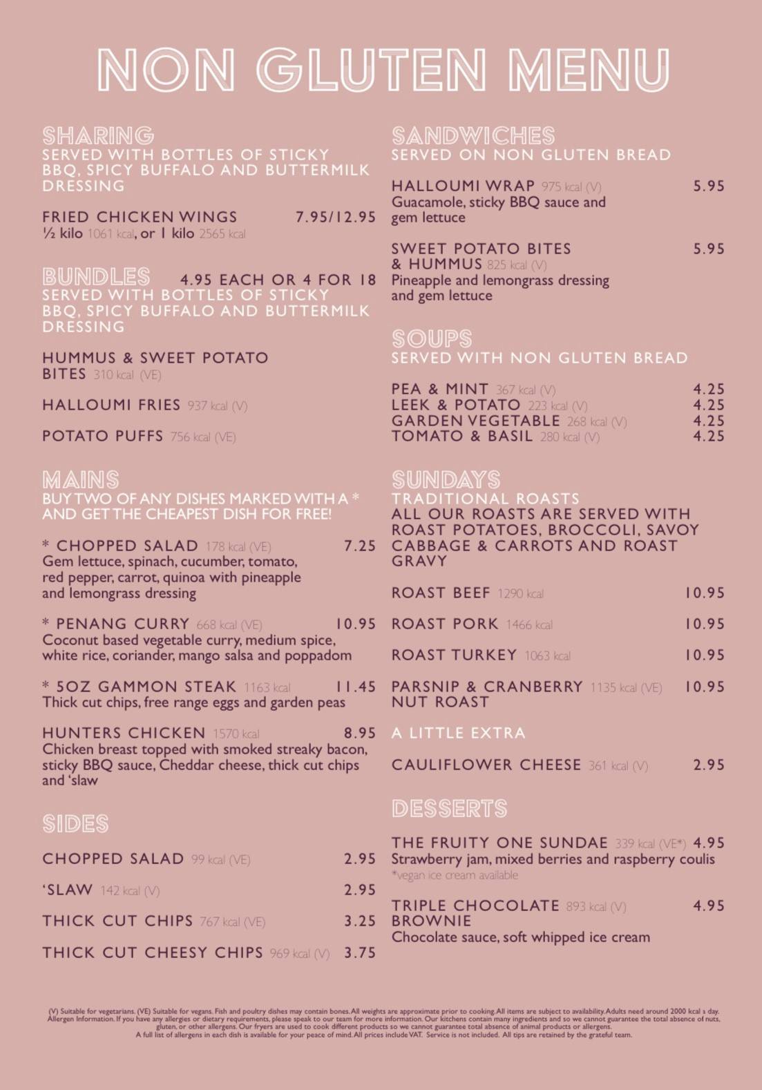 Menu at The Hare pub & bar, Harlow, 100 Hare St Springs