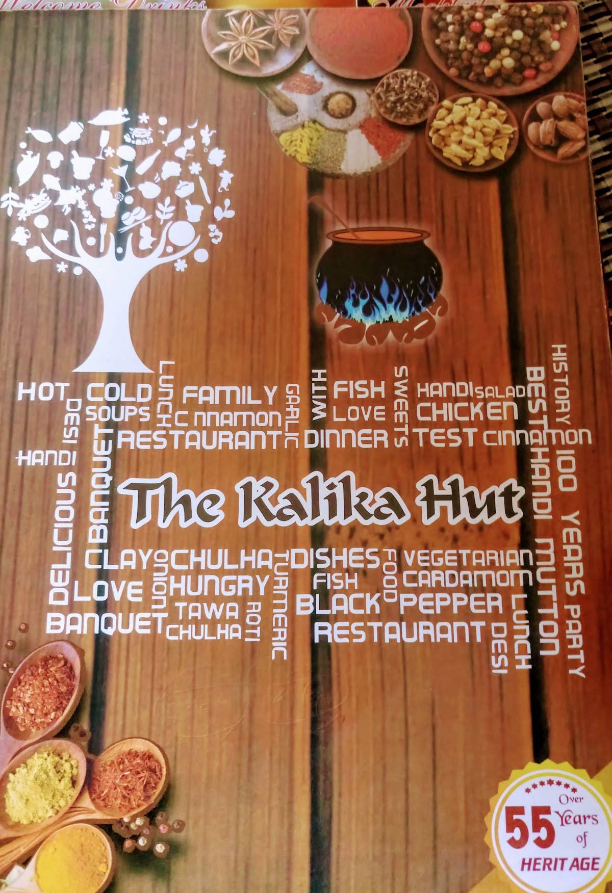 Menu at The Kalika Hut Restaurant Pvt Ltd, Lucknow, Vipul Khand 6