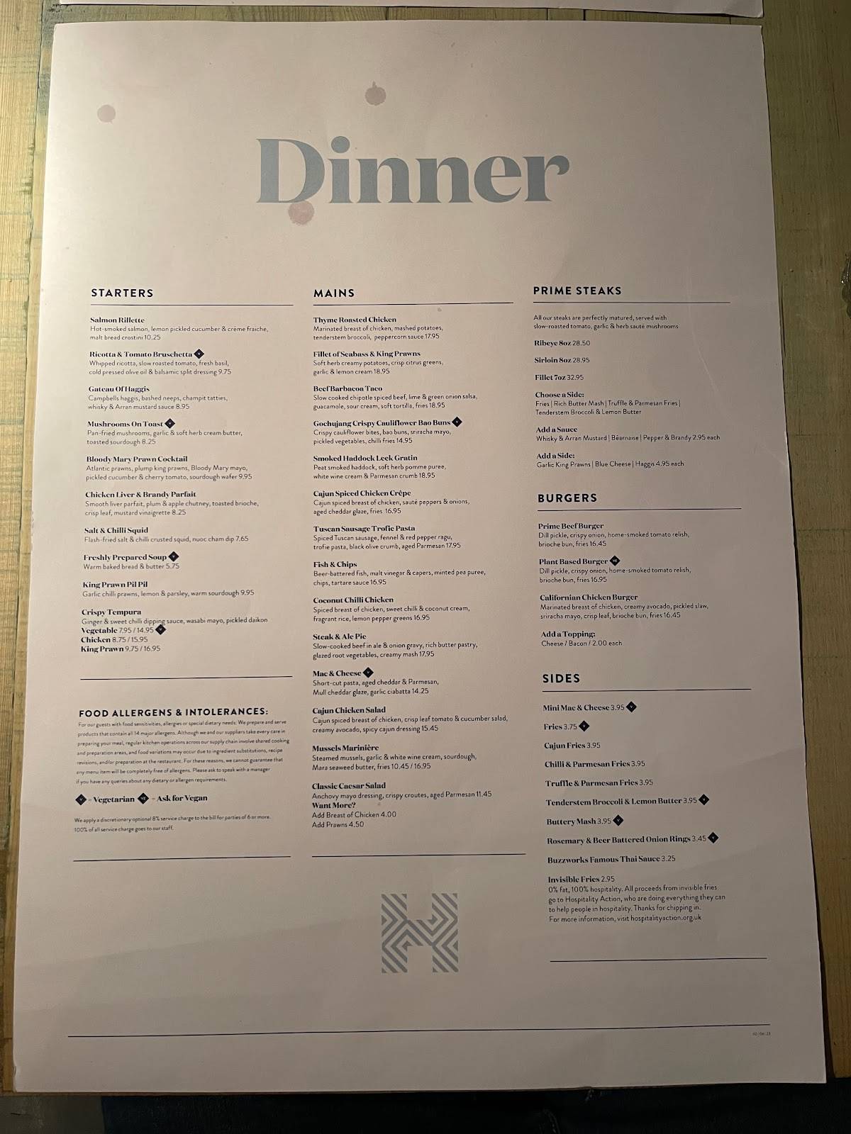 Menu at The Mill House pub & bar, Stewarton