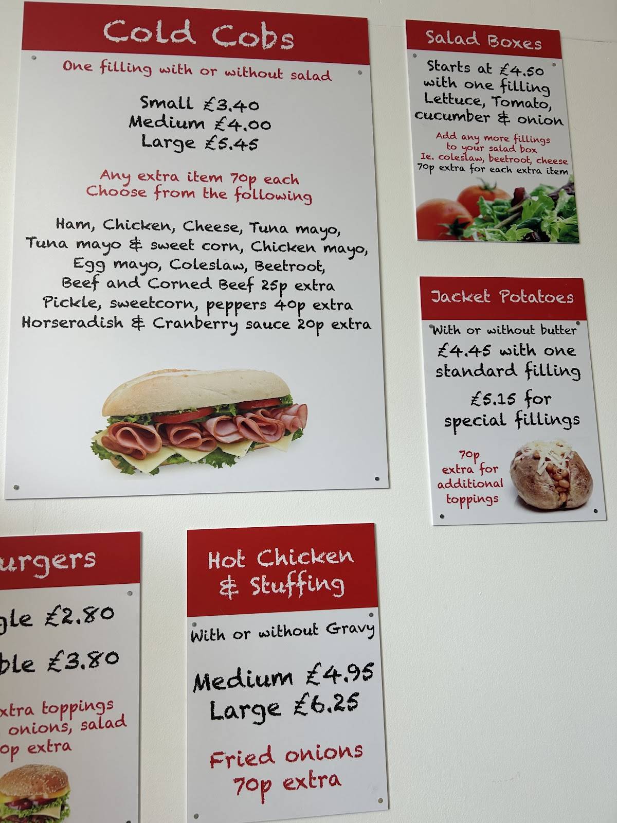 Menu at The Pantry restaurant, Derby
