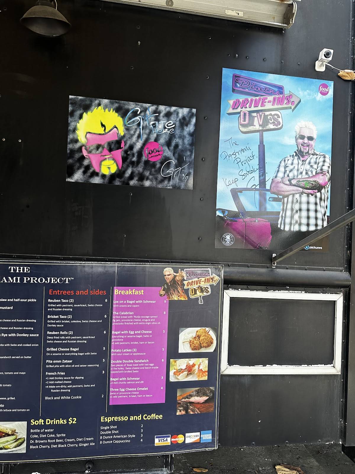 Menu at The Pastrami Project, Orlando, Licated Behind Cafe Trastevere