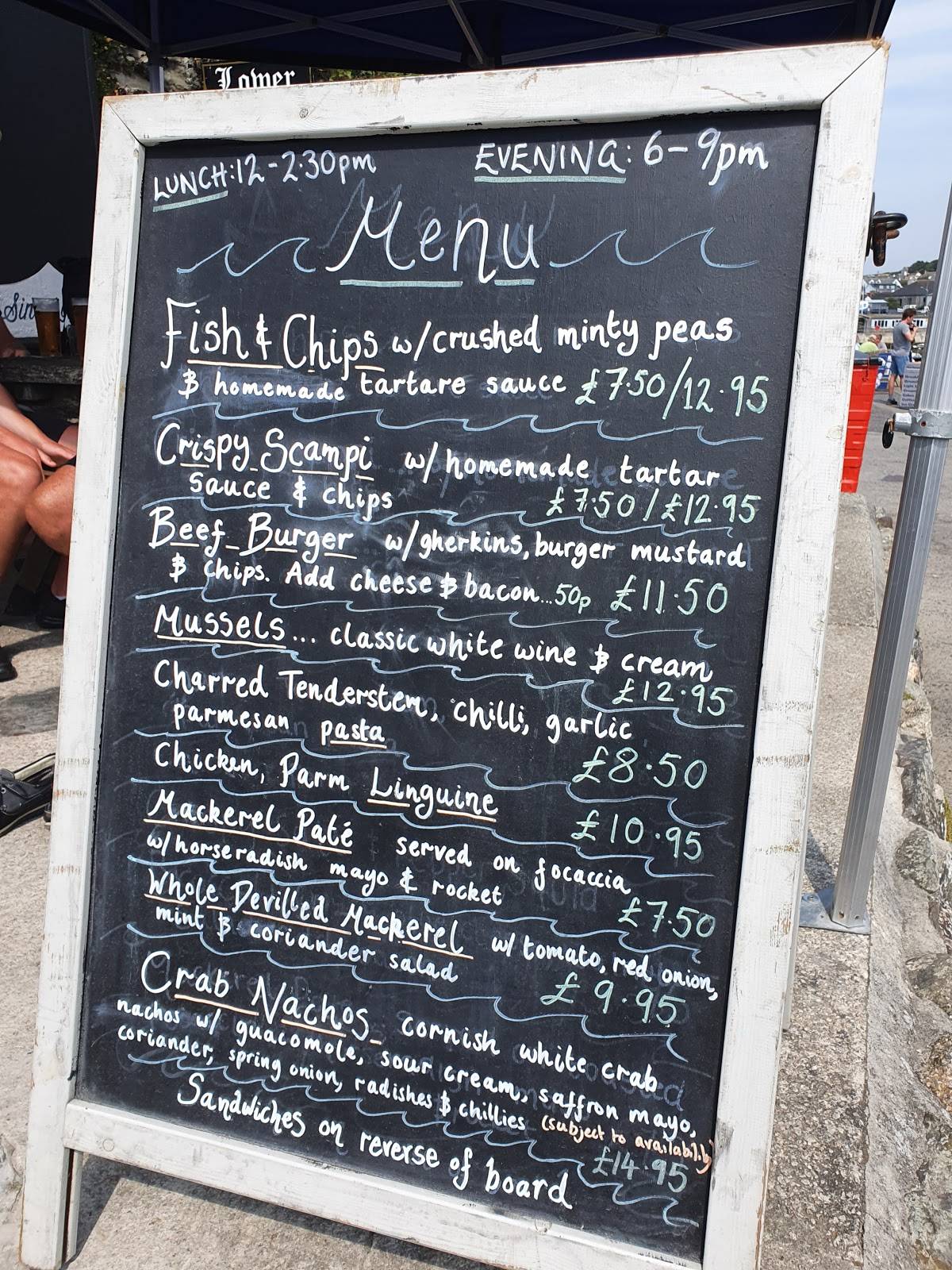 Menu at The Ship Inn pub & bar, Helston