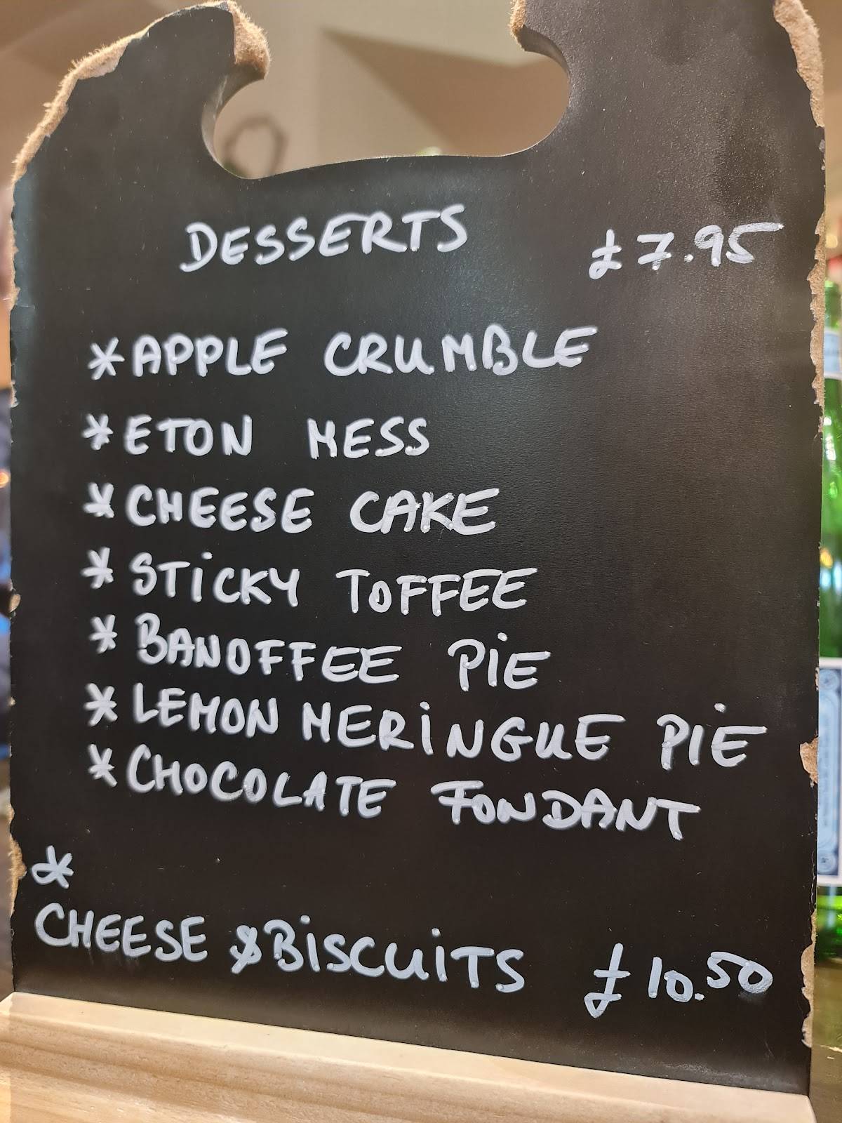 Menu at The Spotted Cow pub & bar, Farnham, The Spotted Cow