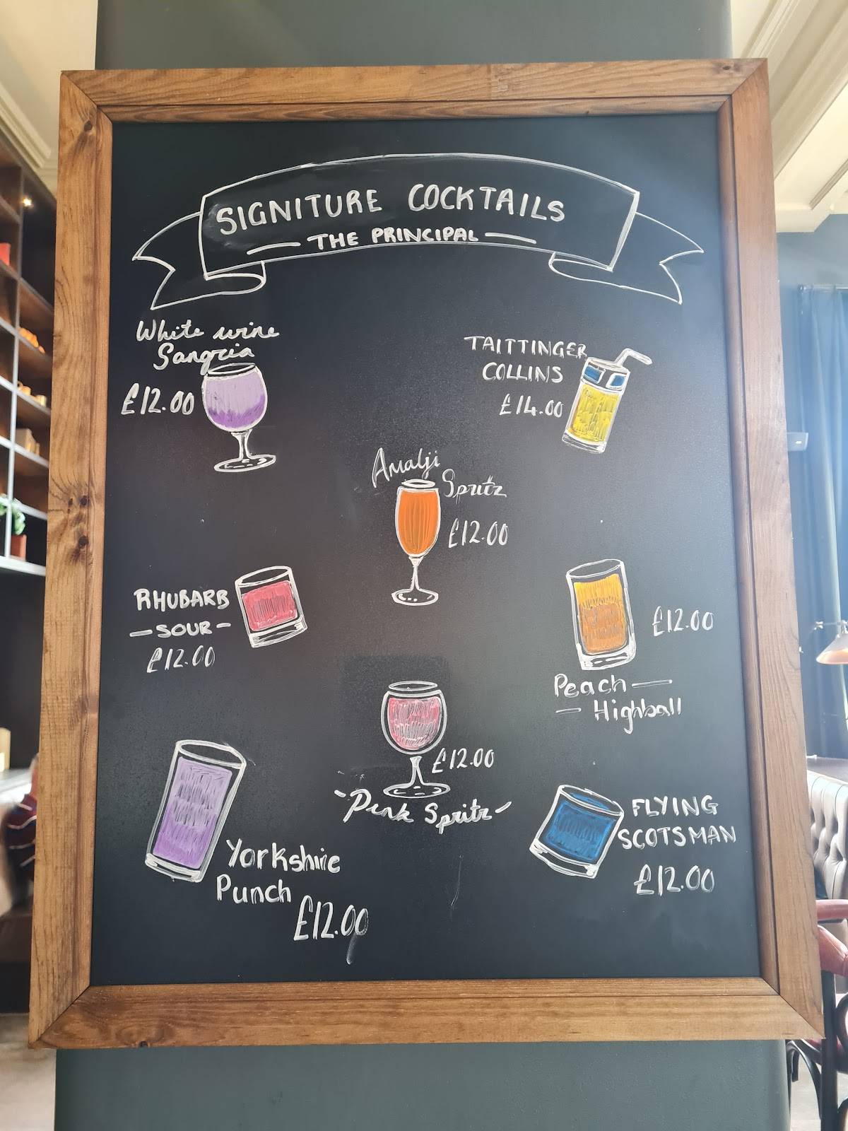 Menu at The Swollen Gambler pub & bar, York
