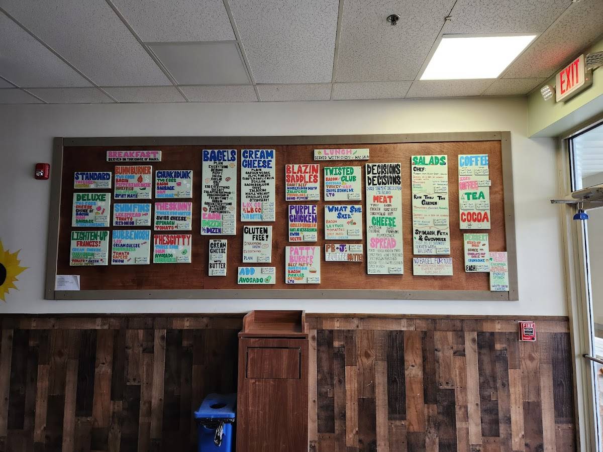 Menu at The Twisted Bagel Company fast food, Malta