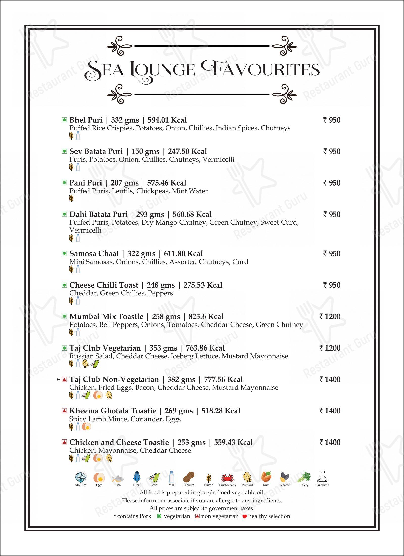 Zodiac grill taj mumbai menu 60 photos - Astrologytoyou.com