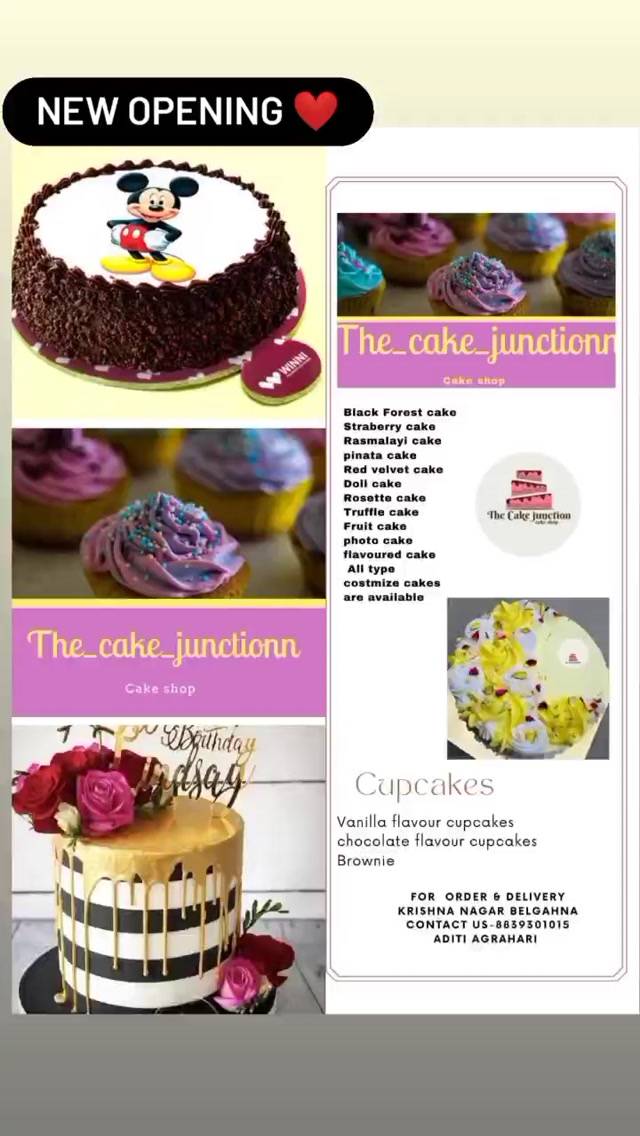 Menu at The_cake_junctionn ( cake bakery shop), India