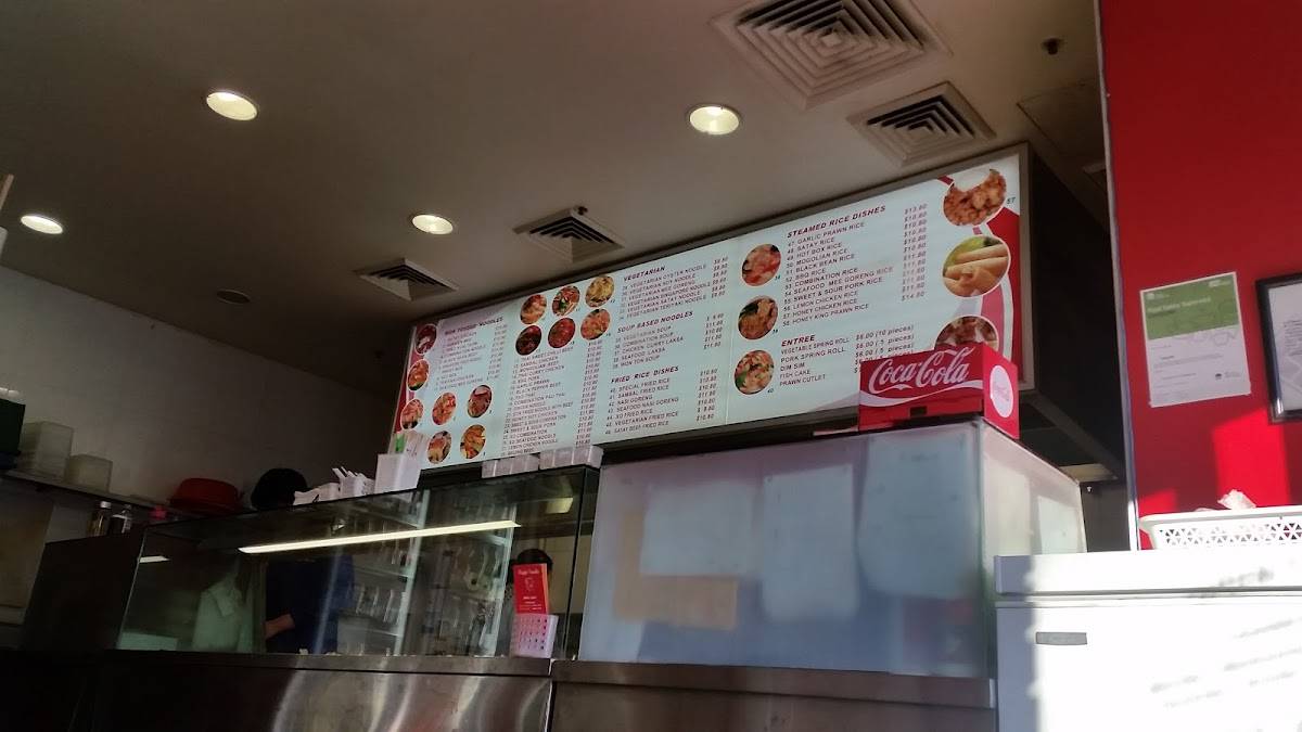 Menu at Magic Noodle restaurant, Thornton