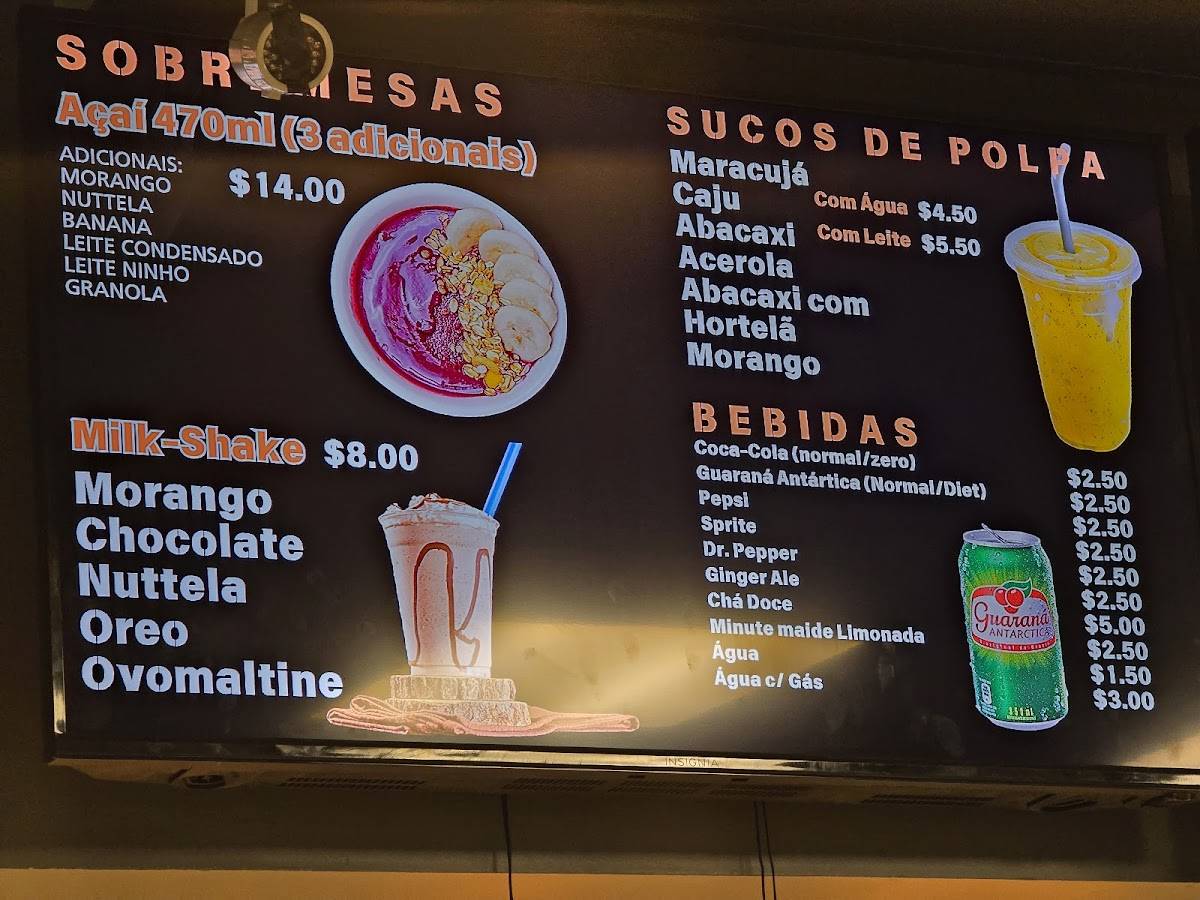 Menu at By Mr Burdog - Thunder Burger restaurant, Orlando