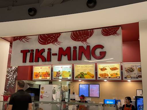Menu at Tiki-Ming restaurant, Coquitlam