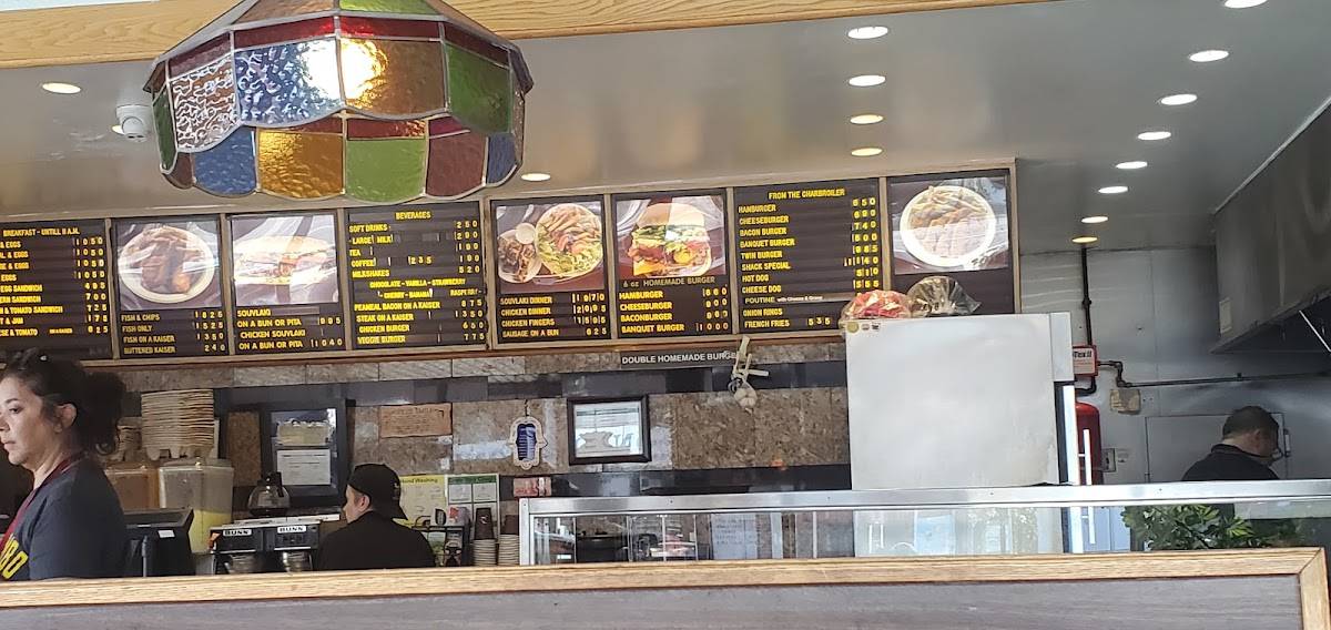 Menu at The Burger Shack restaurant, Toronto