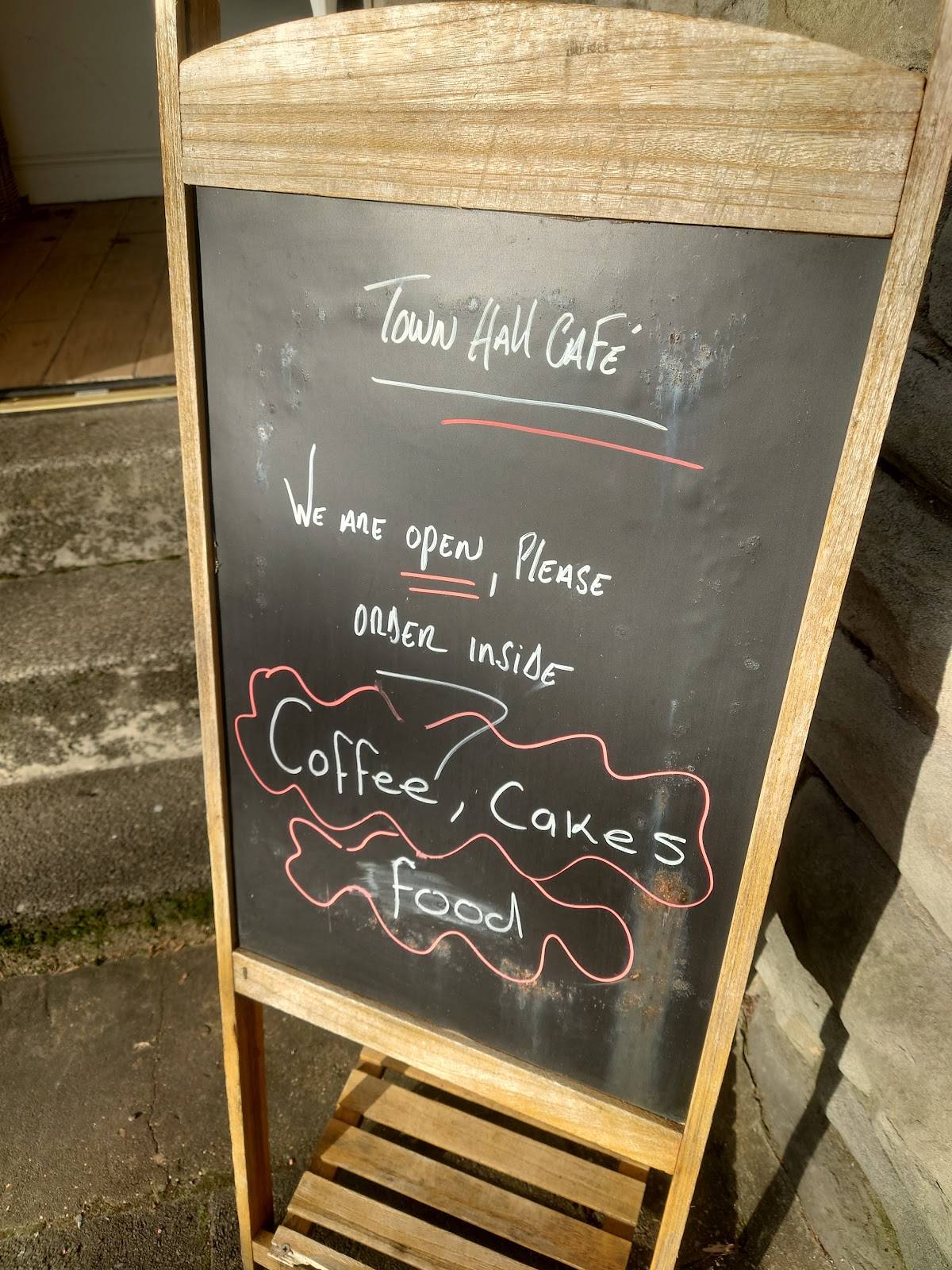 Menu at Town Hall Cafe, Mountain Ash