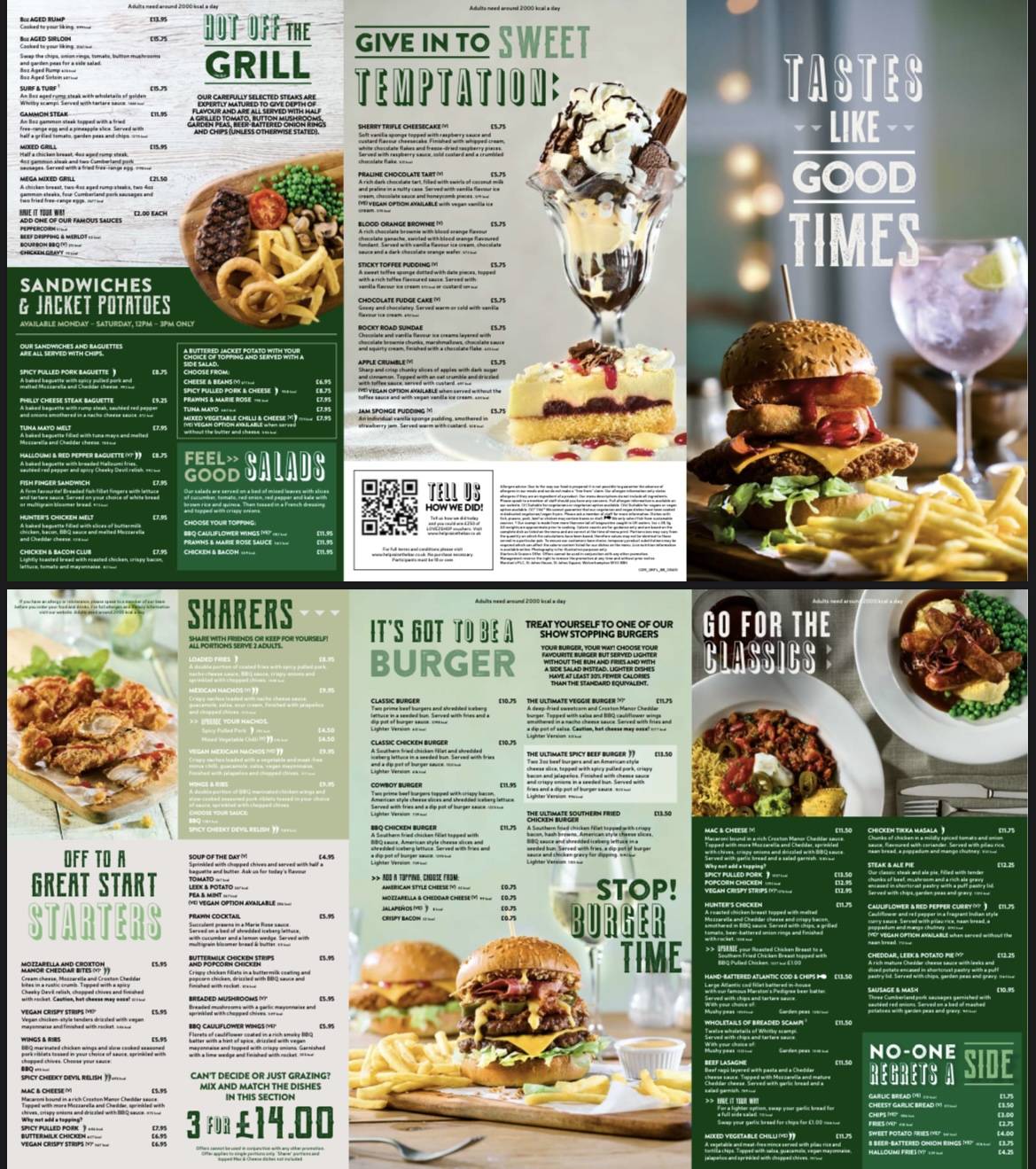Menu at Trawlerman pub & bar, Cleethorpes, N Sea Ln