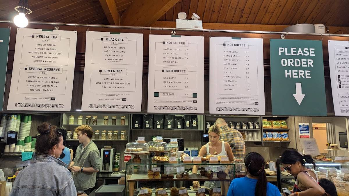 Menu at Trent Park Cafe, Enfield