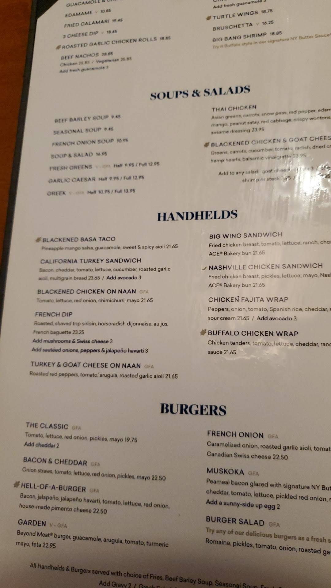 Menu at Turtle Jack's Oakville pub & bar, Oakville, 360 Dundas St E