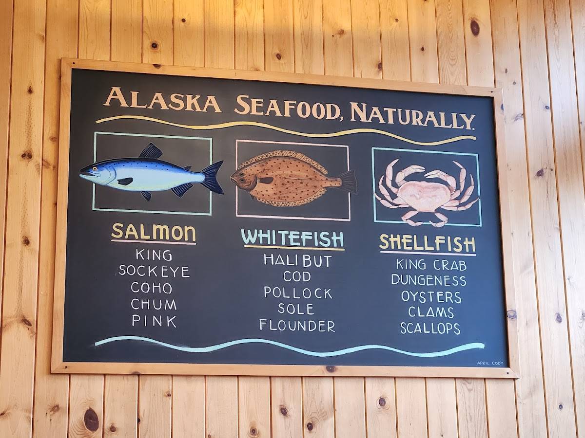 Menu at Twisted Fish Company Alaskan Grill pub & bar, Juneau