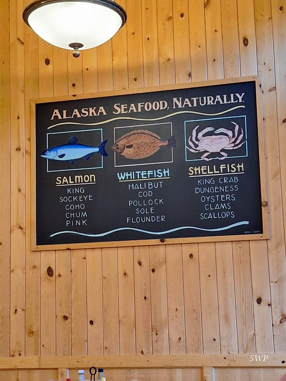 Menu at Twisted Fish Company Alaskan Grill pub & bar, Juneau