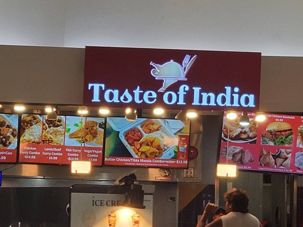 Carta del restaurante Taste of India, Tysons Corner