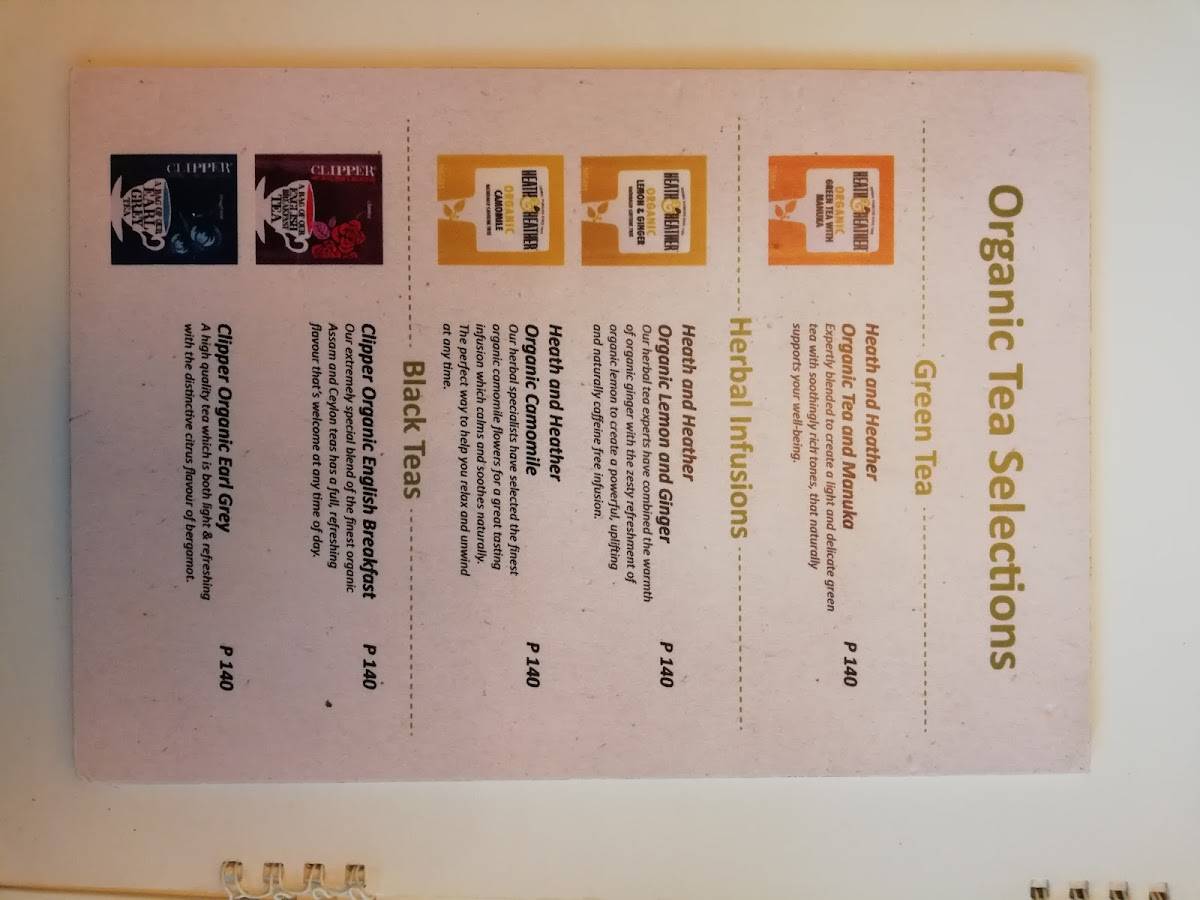 Menu at UCC Park Café Robinsons Magnolia cafe, Quezon City, Robinsons ...