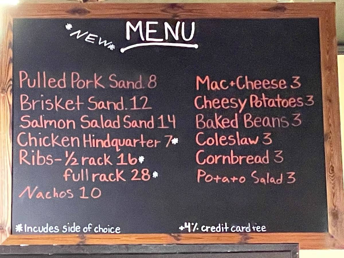 Menu at Up In Smoke BBQ, Cedar Rapids