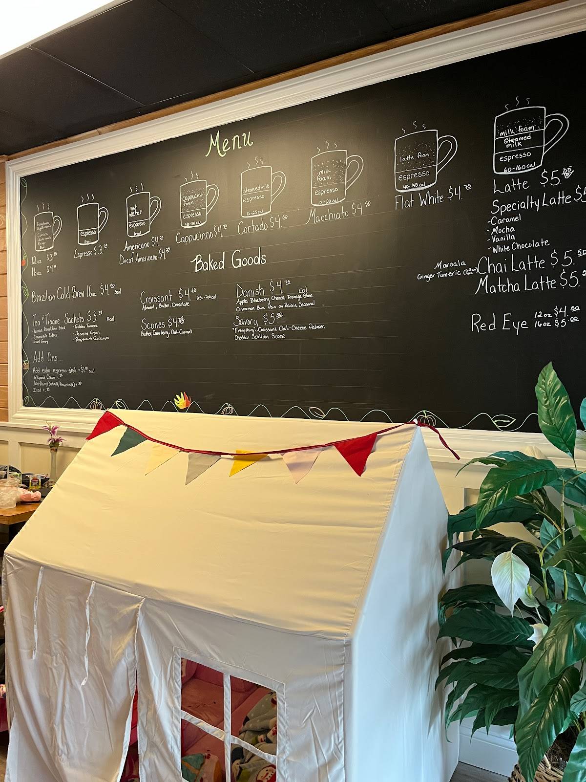 Menu at Vale Coffee Shoppe, River Vale