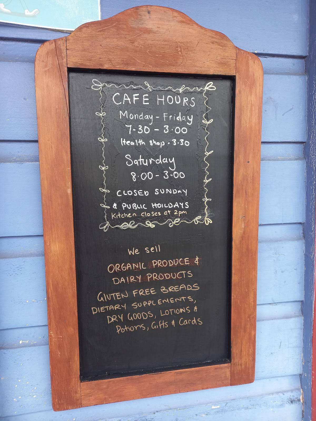 Menu at Villa Nine cafe, Te Aroha