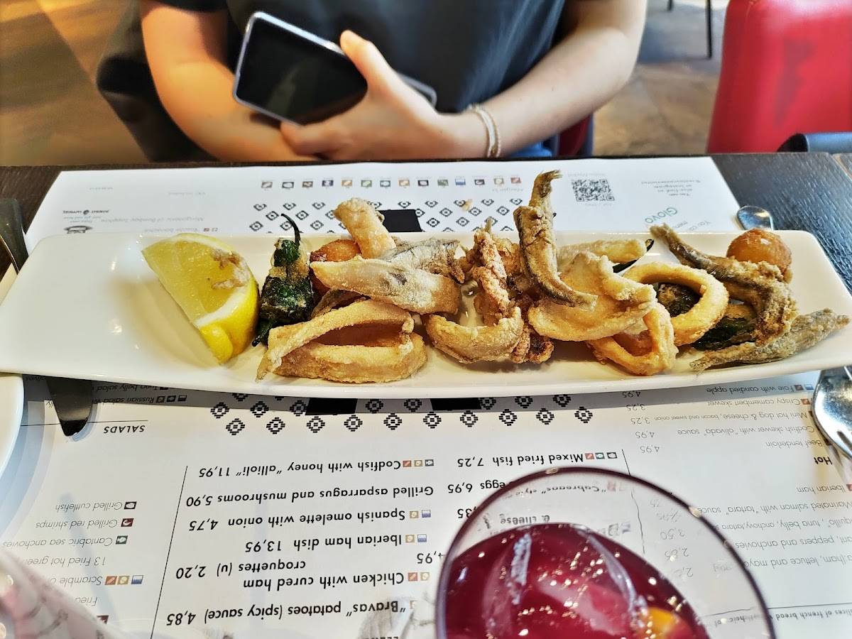 Carta del restaurante Vinitus, Madrid