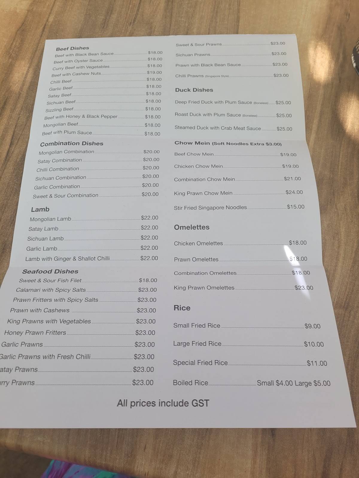 Menu at Doo Duck Inn restaurant, Wagga Wagga, Shop 1/44-66 Fernleigh Rd