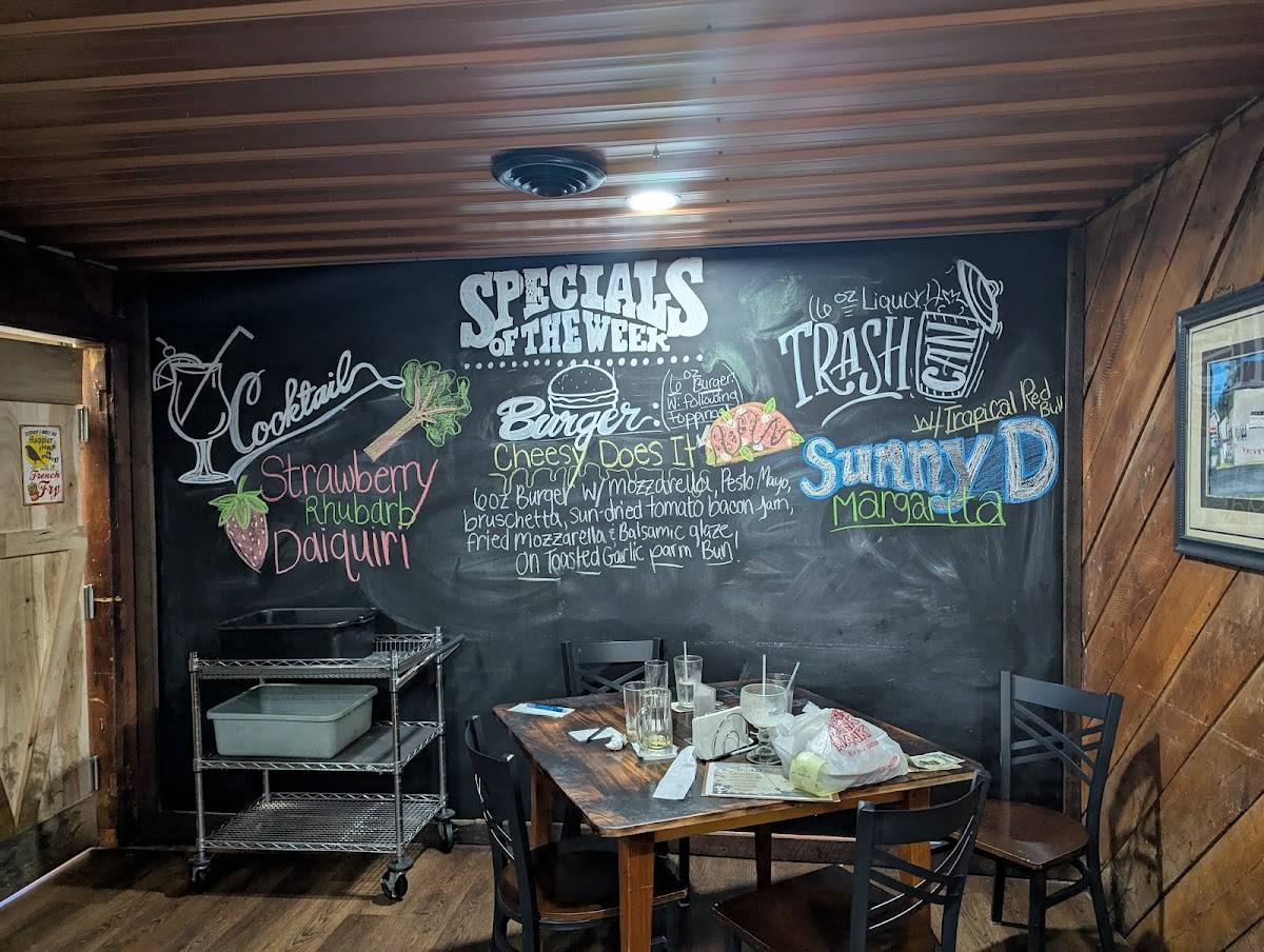 Menu at Whistle Stop Bar and Grill, Buckhannon