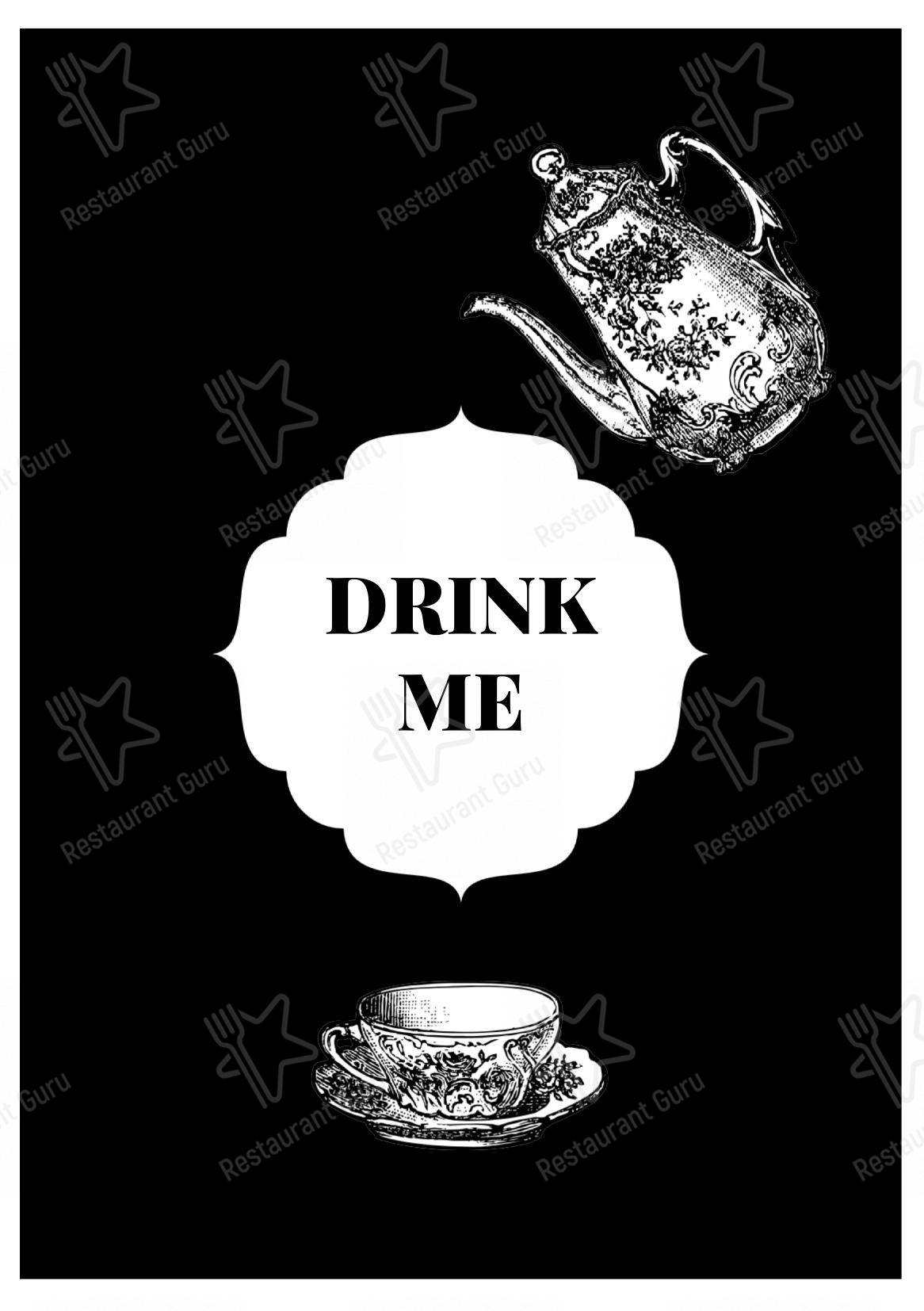 Carta del pub y bar White Rabbit Cocktail Room, Canberra