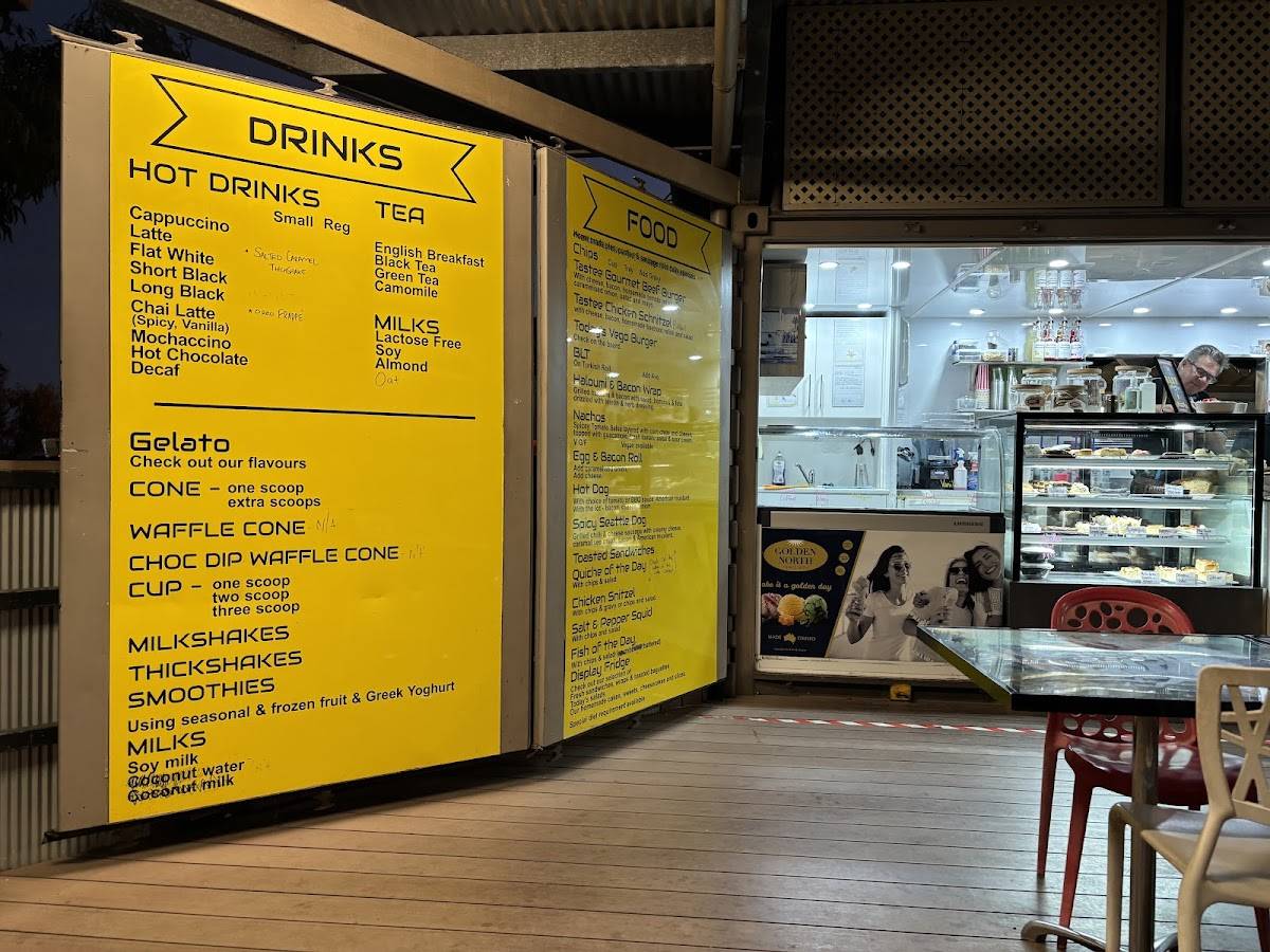 Menu at Sumthin' Tastee cafe, Whyalla, Broadbent Terrace