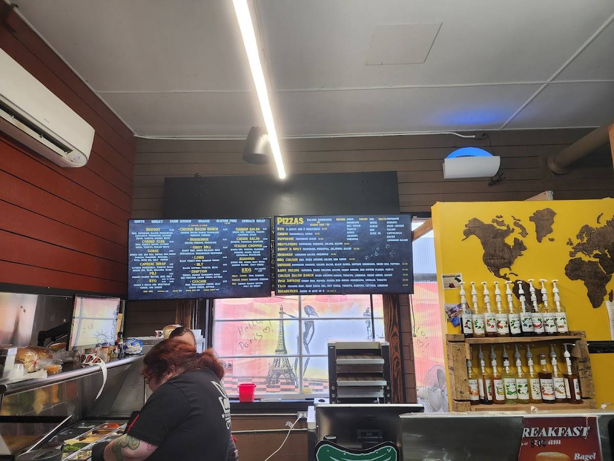 Menu at Woodland Corner Store & Deli pizzeria, Woodland