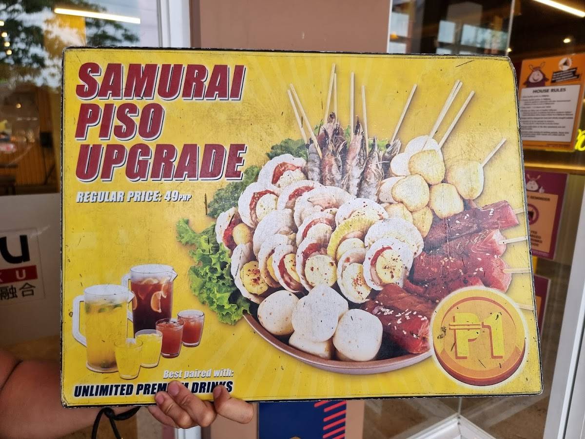 Menu at Yoshimeatsu Mabalacat restaurant, Mabalacat