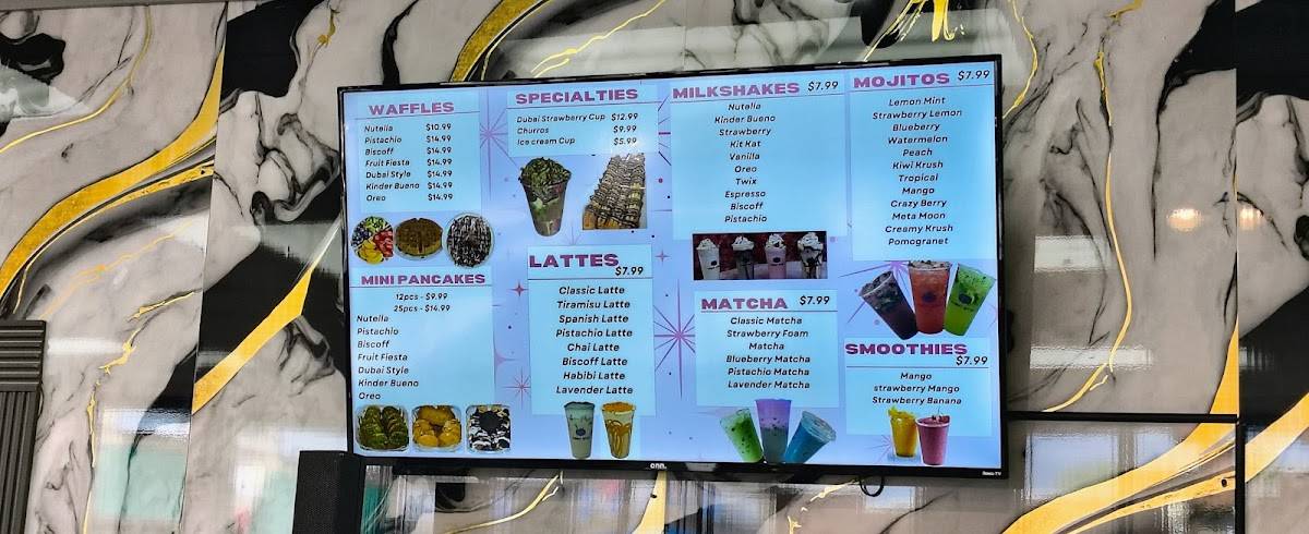 Menu at Yummy Bites desserts, Shakopee