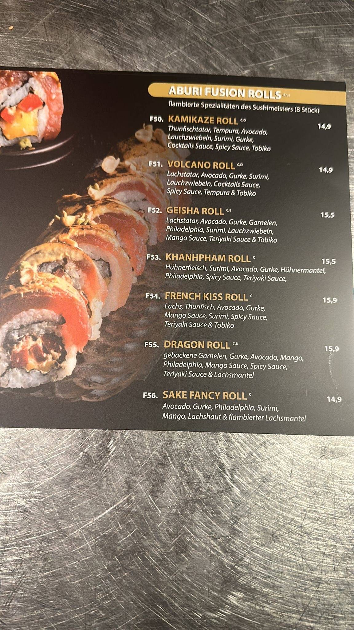 Speisekarte von ZIKI - Modern Asian Kitchen restaurant, Ludwigshafen am ...