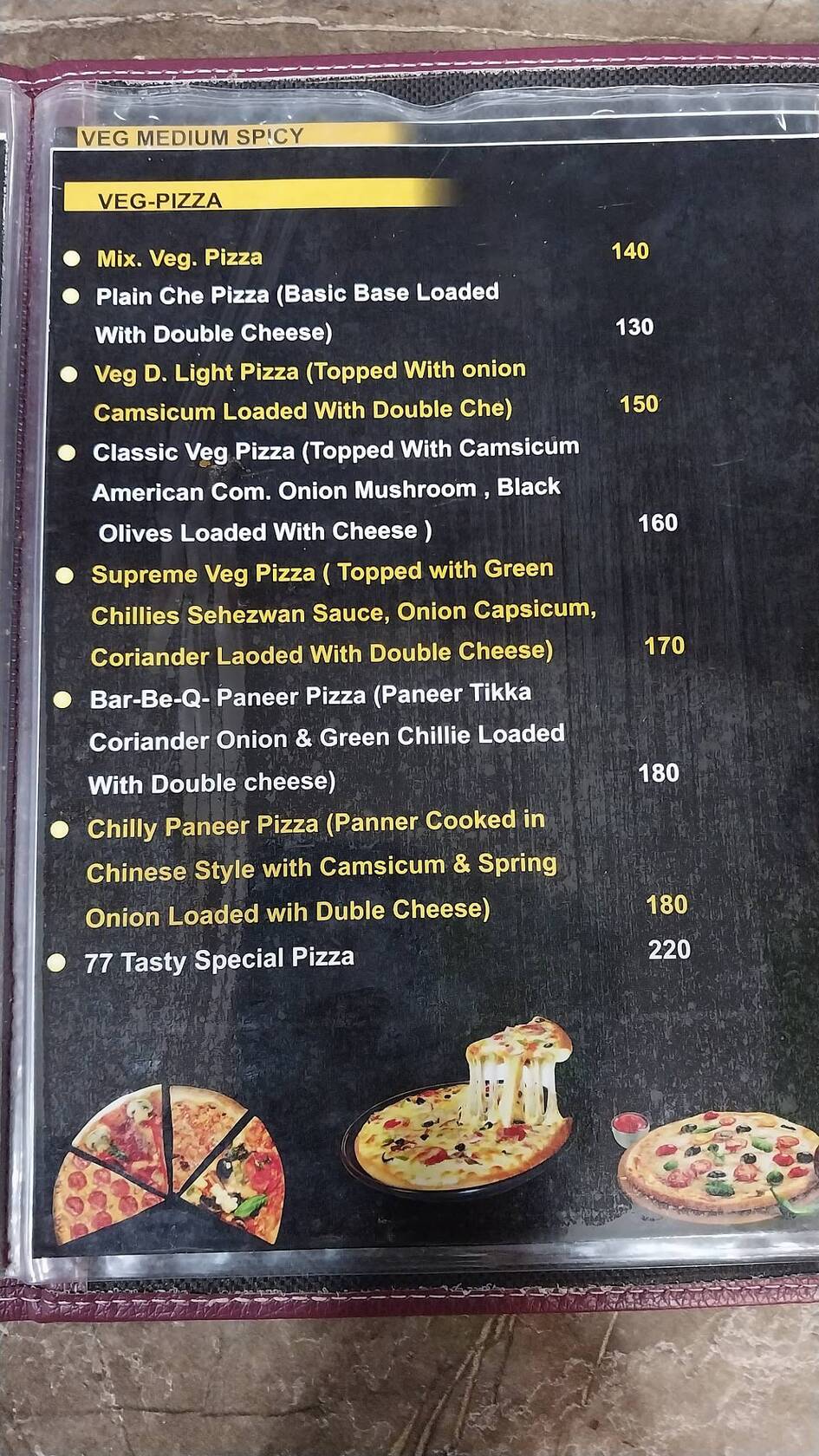 Menu at 77 tasty cafe and restaurant, Wardha