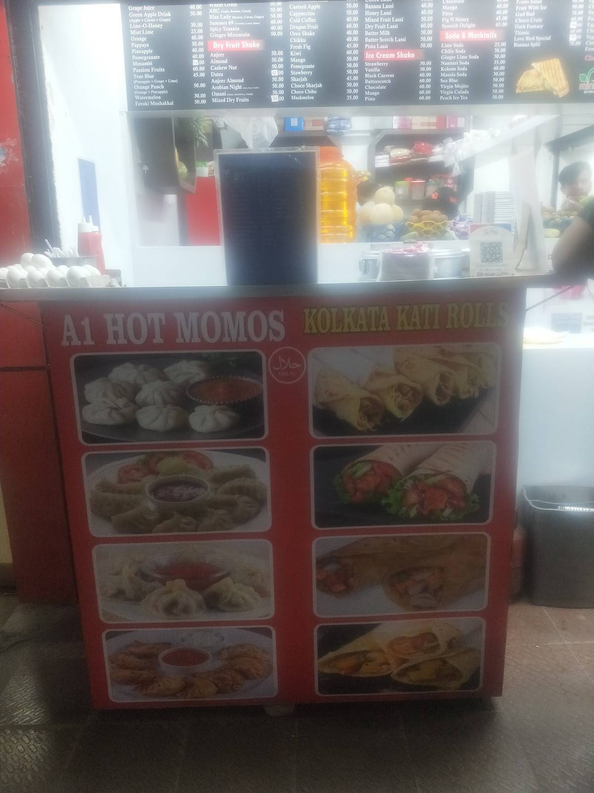 Menu at A1 Hot Momos, Bengaluru