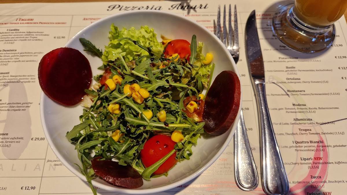Speisekarte von AMURI Italian Food and Drink restaurant, Hannover
