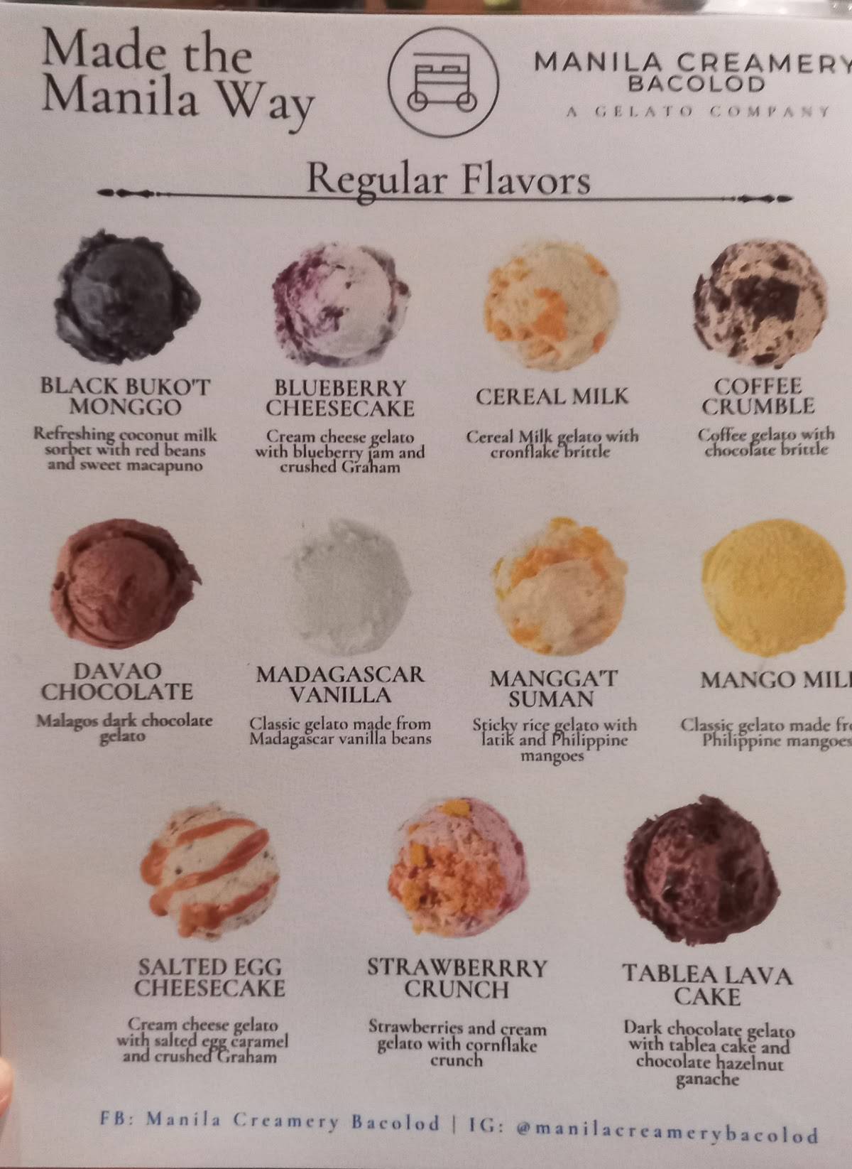 Menu at Aboy's Restaurant, Bacolod, MW2Q+7W4