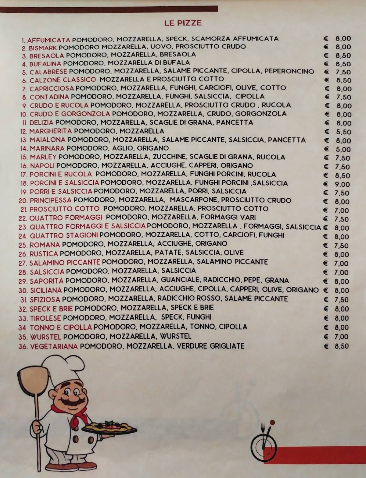 Menu da Al Tocco - Ristorante Cucina Tipica Senese, Siena