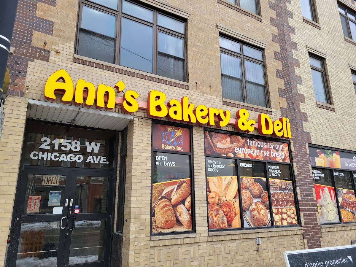 Menu at Ann's Bakery & Deli, Chicago
