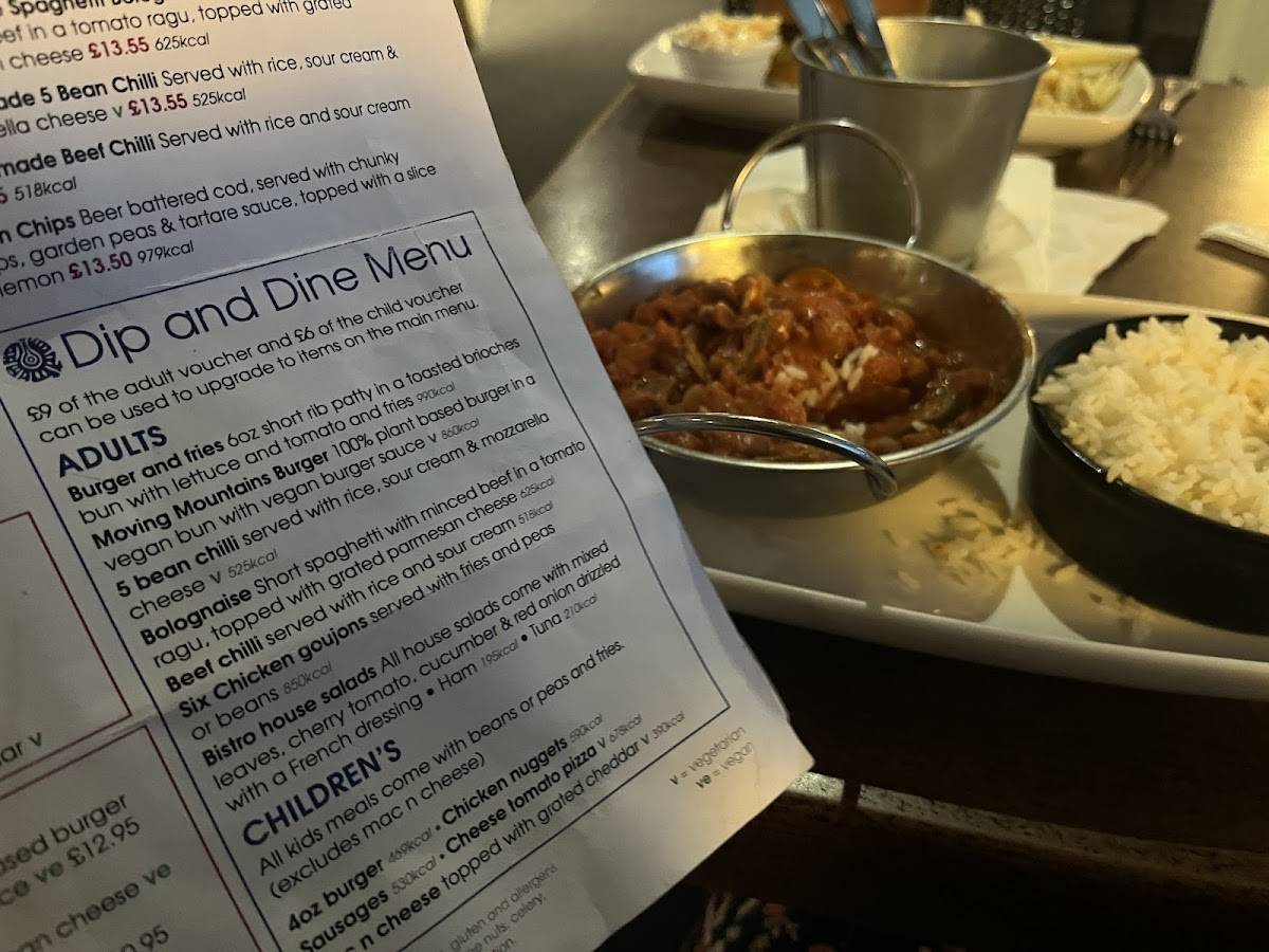 Menu at Aztec Bistro & Bar, Torquay