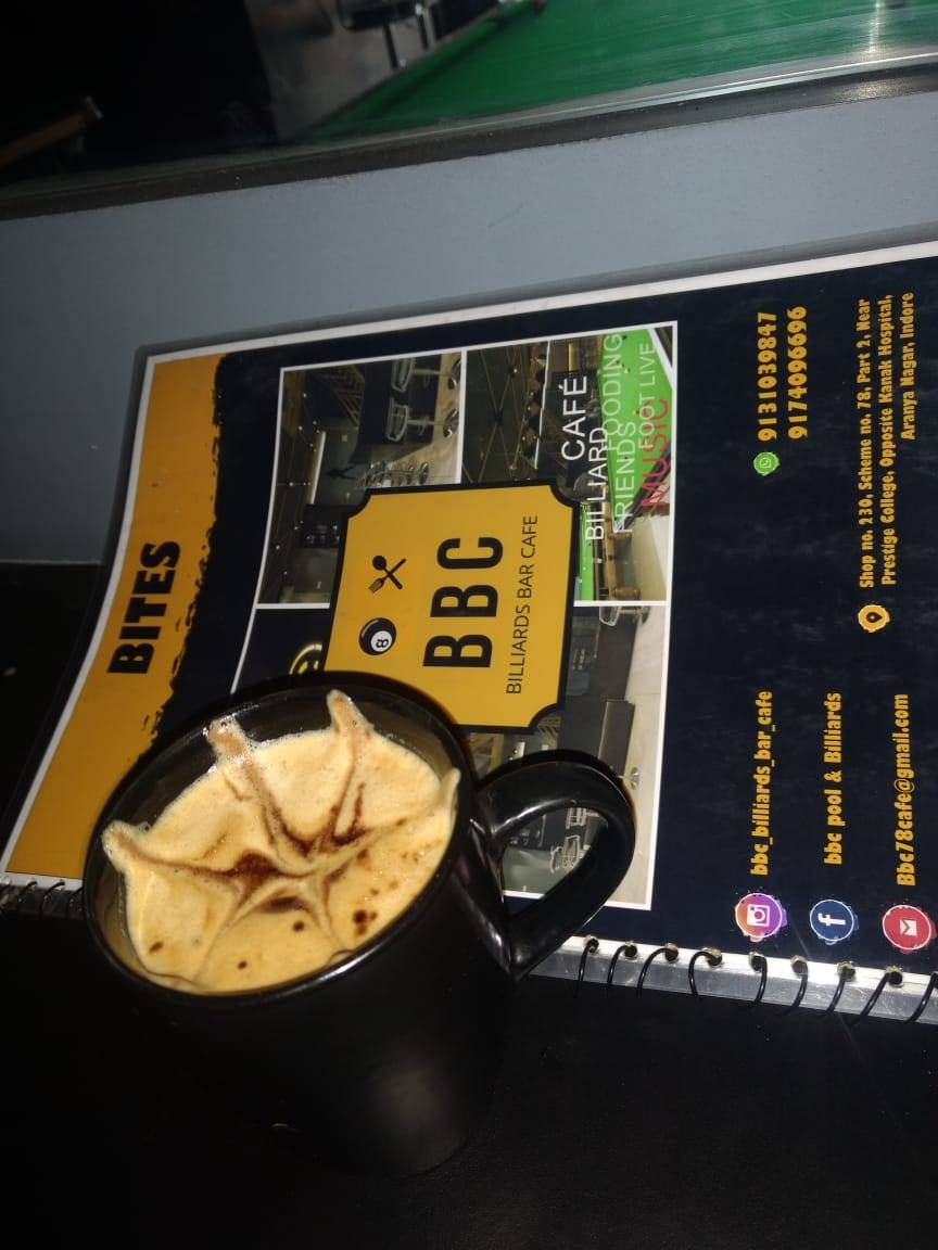 Menu at BBC(Billiards Bar Cafe) Family Rooftop Restaurant, Indore