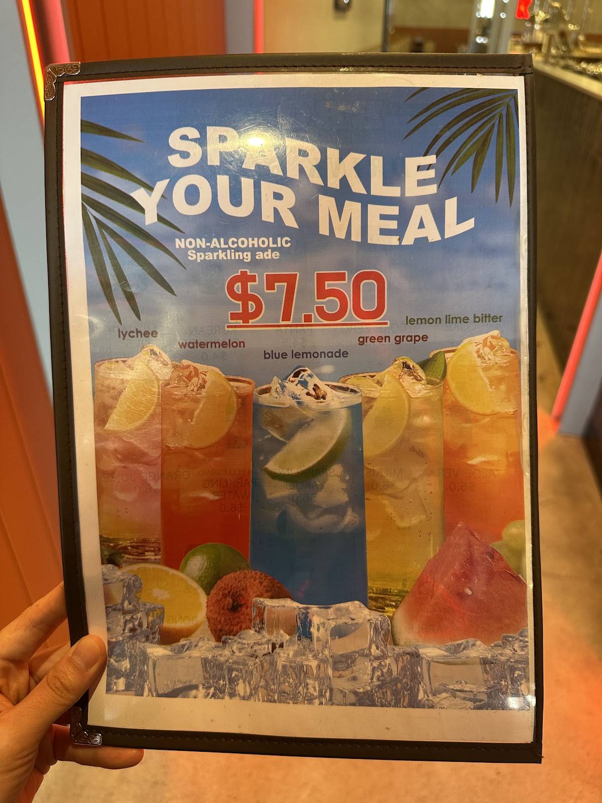 Menu at BBQ-K Endeavour Hills, Endeavour Hills