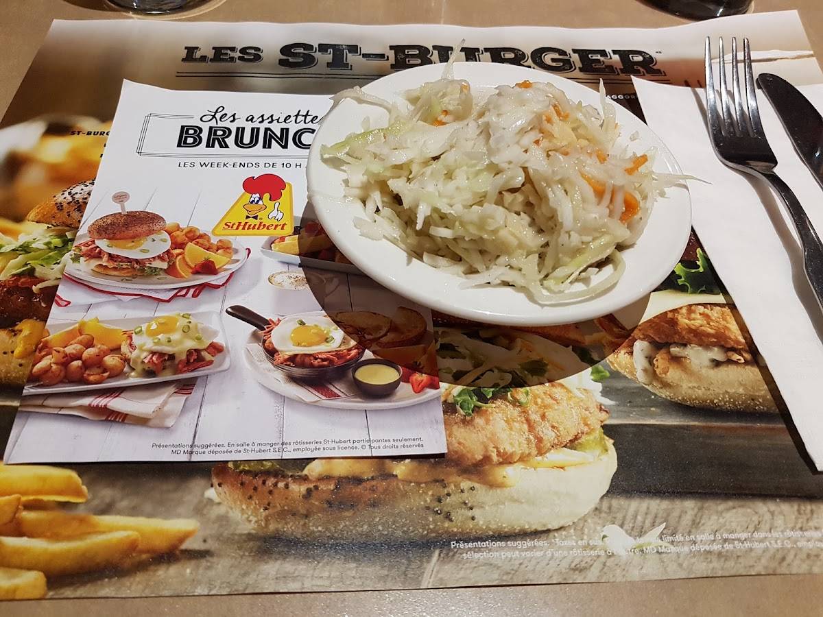 Menu at Rôtisserie St-Hubert BBQ, Sorel, 381 Bd Fiset