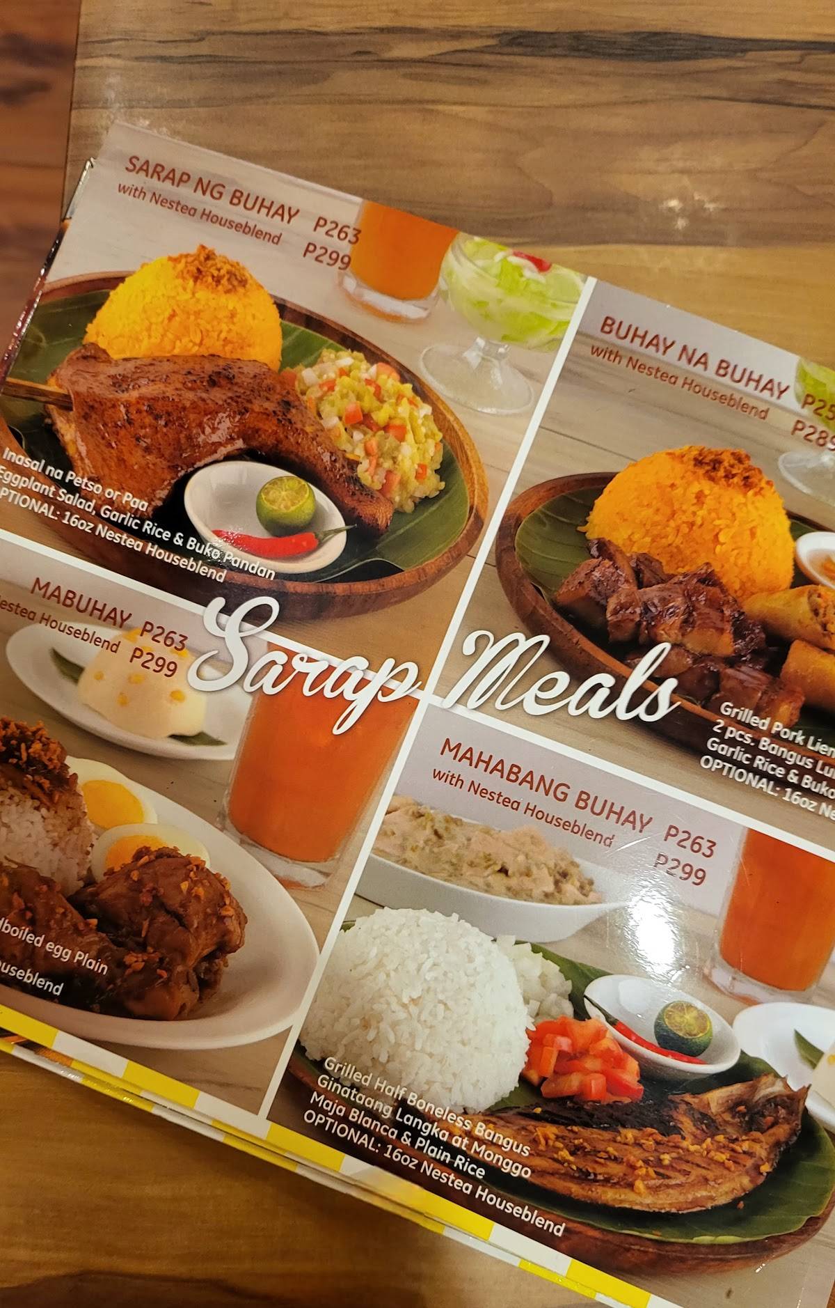 Menu at Bacolod Chicken Inasal BBQ, Makati, 140 Jupiter