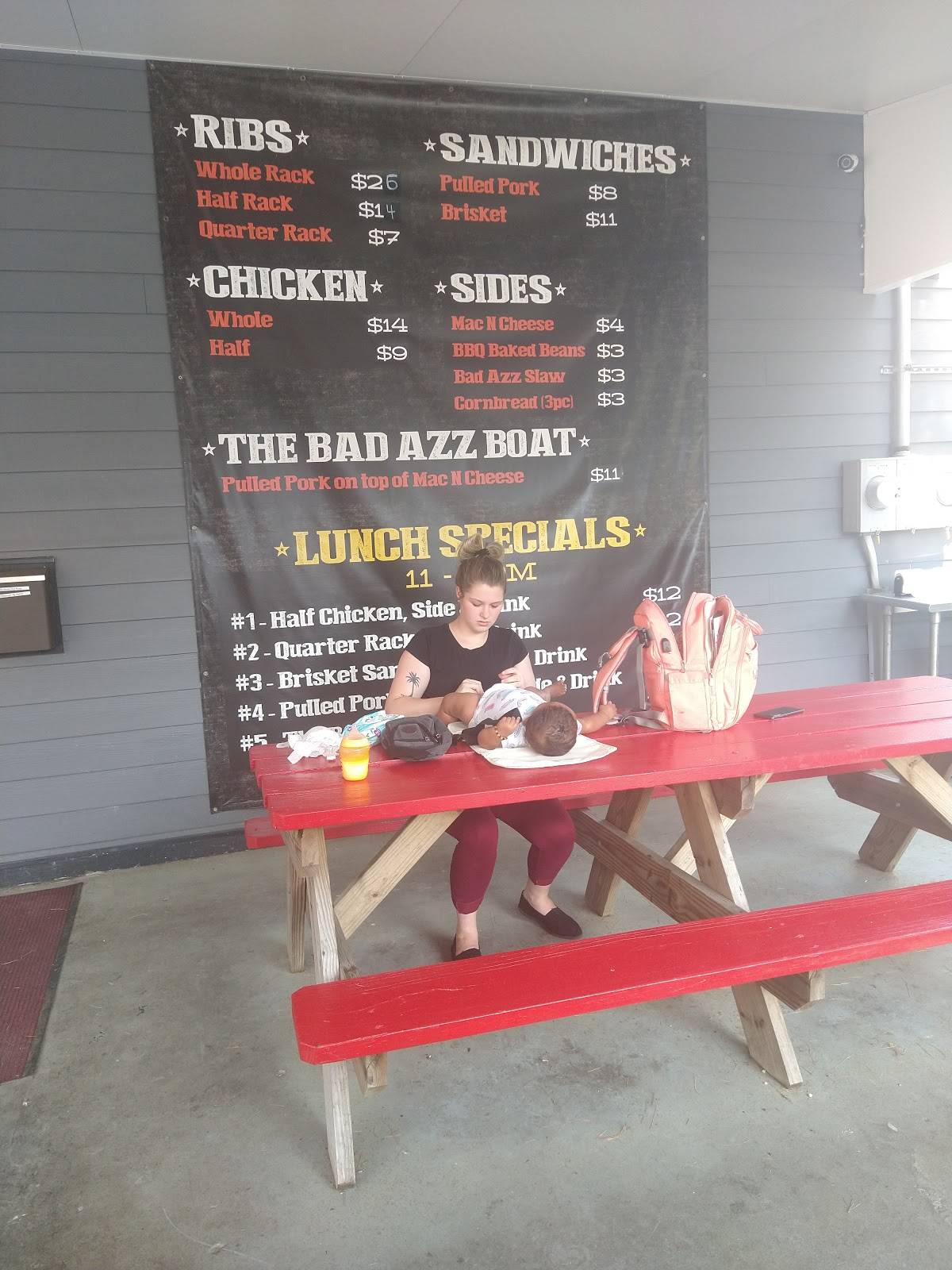 Menu at Bad Azz Bbq, Pittsburgh, 992 Becks Run Rd